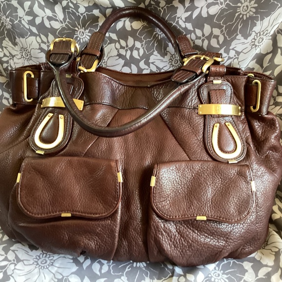 b. makowsky | Bags | B Makowsky Leather Handbag | Poshmark